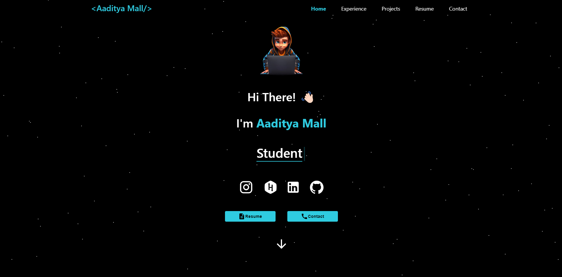 GitHub - AadityaMall/Personal-Portfolio-ReactJS: A sleek, responsive personal portfolio website ...